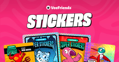 VeeFriends Stickers | Collectible Super & Mini Stickers | VeeFriends