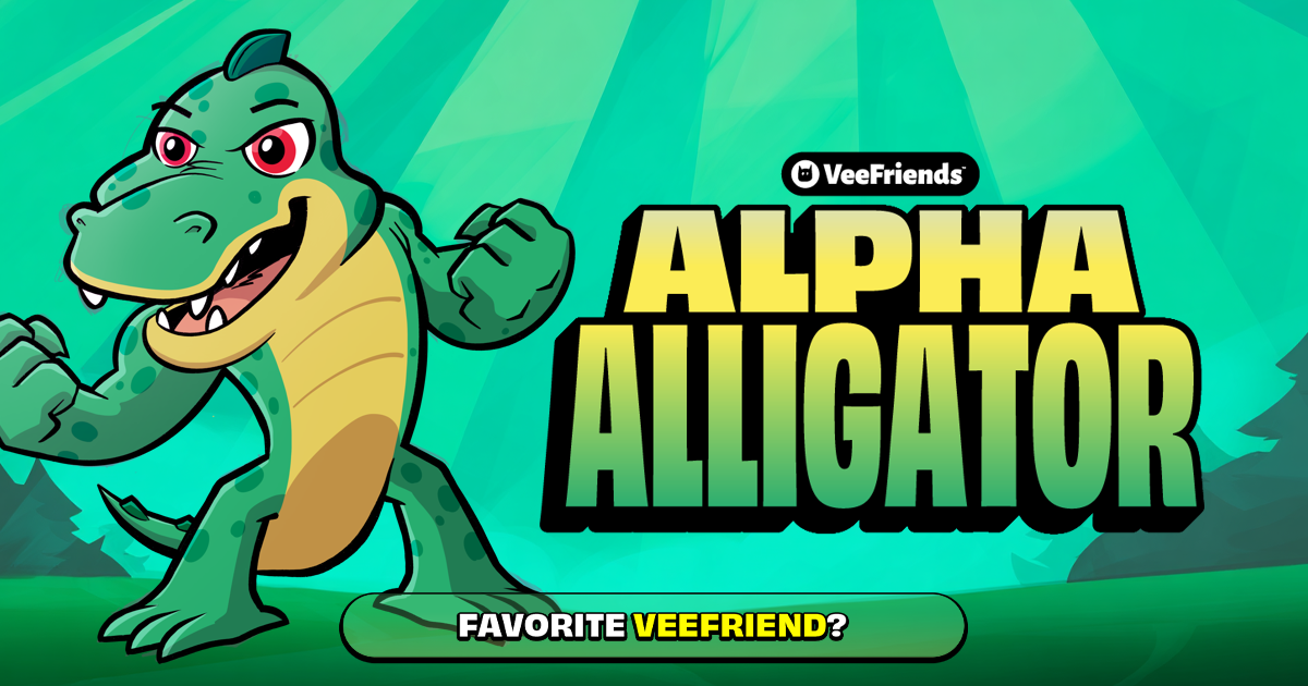 Alpha Alligator | VeeFriends