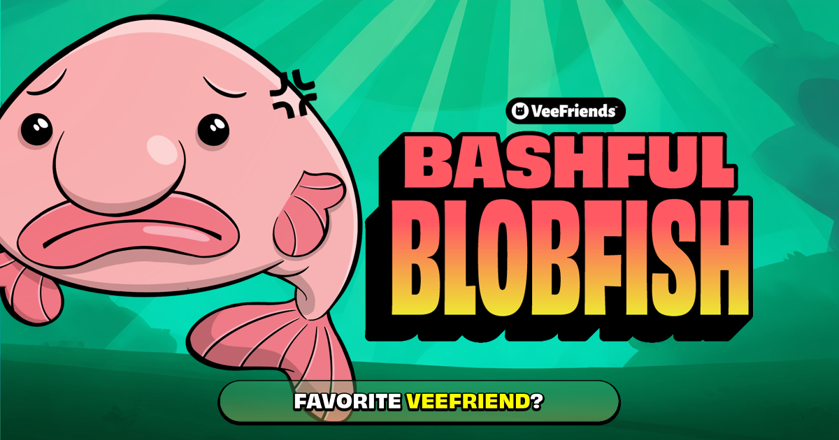 Bashful Blobfish | VeeFriends