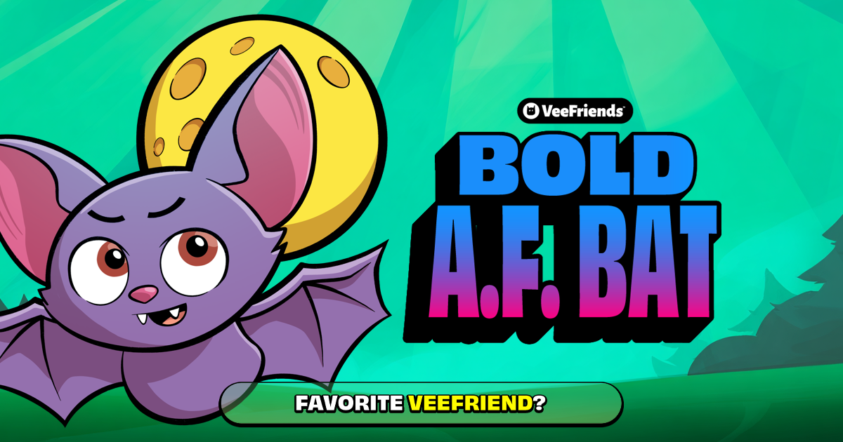 Bold A.F. Bat | VeeFriends