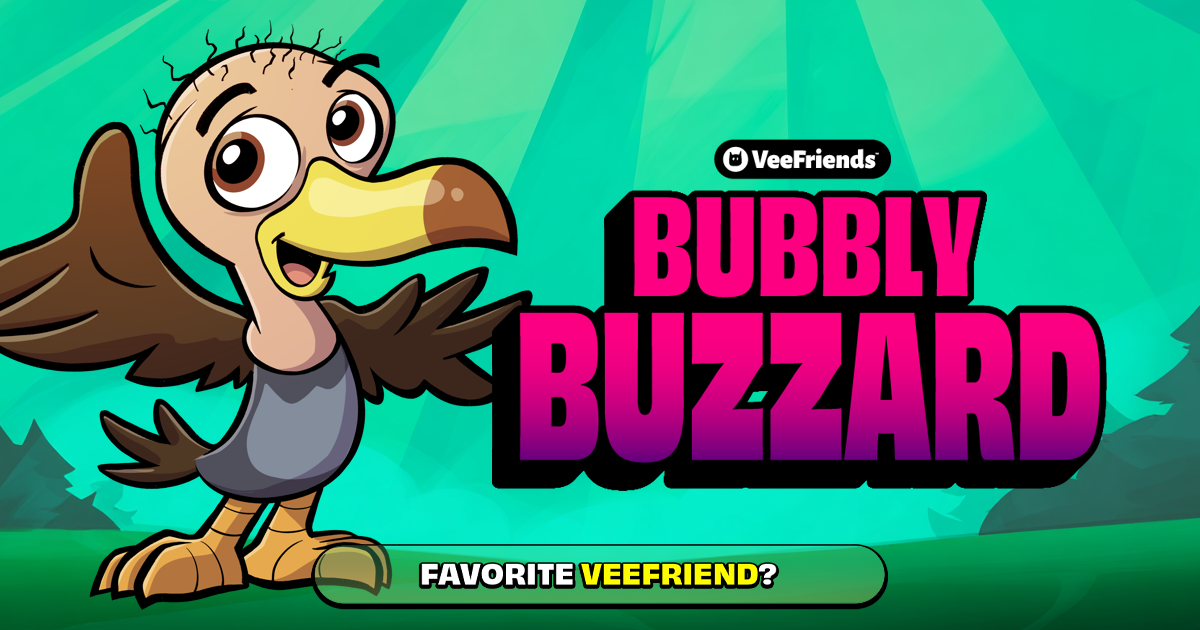 Bubbly Buzzard | VeeFriends
