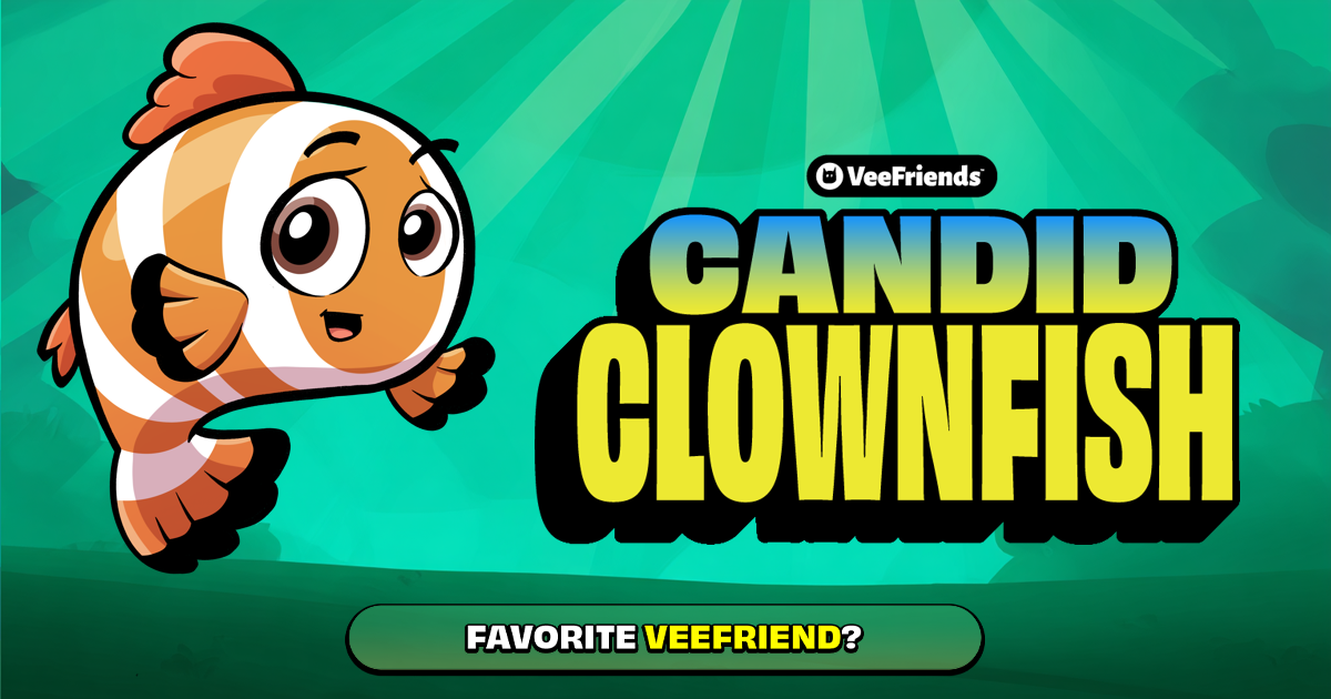 Candid Clownfish | VeeFriends