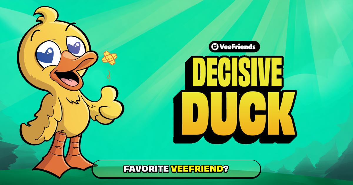 Decisive Duck | VeeFriends