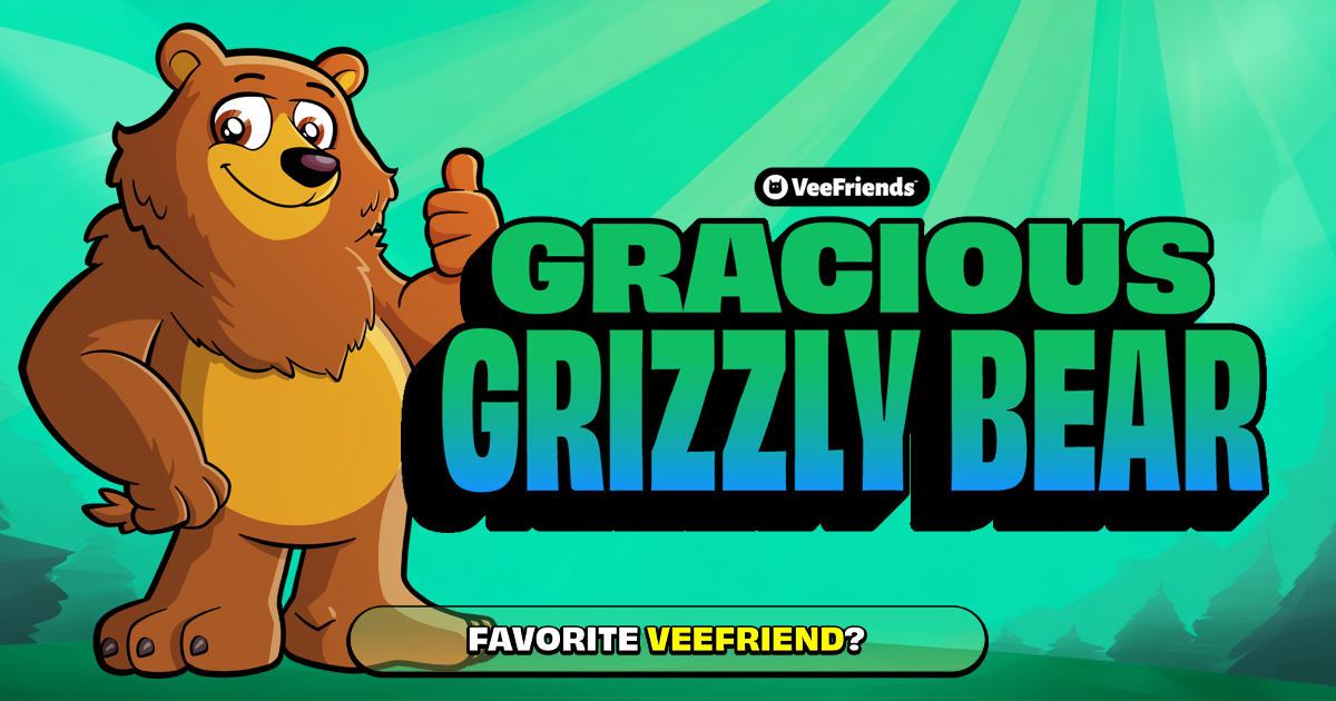 Gracious Grizzly Bear | VeeFriends