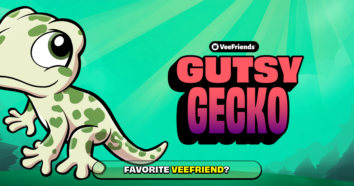Gutsy Gecko | VeeFriends