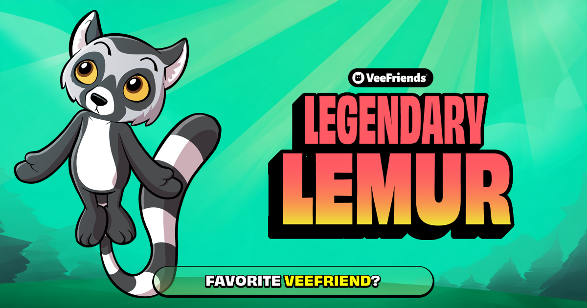 Legendary Lemur | VeeFriends