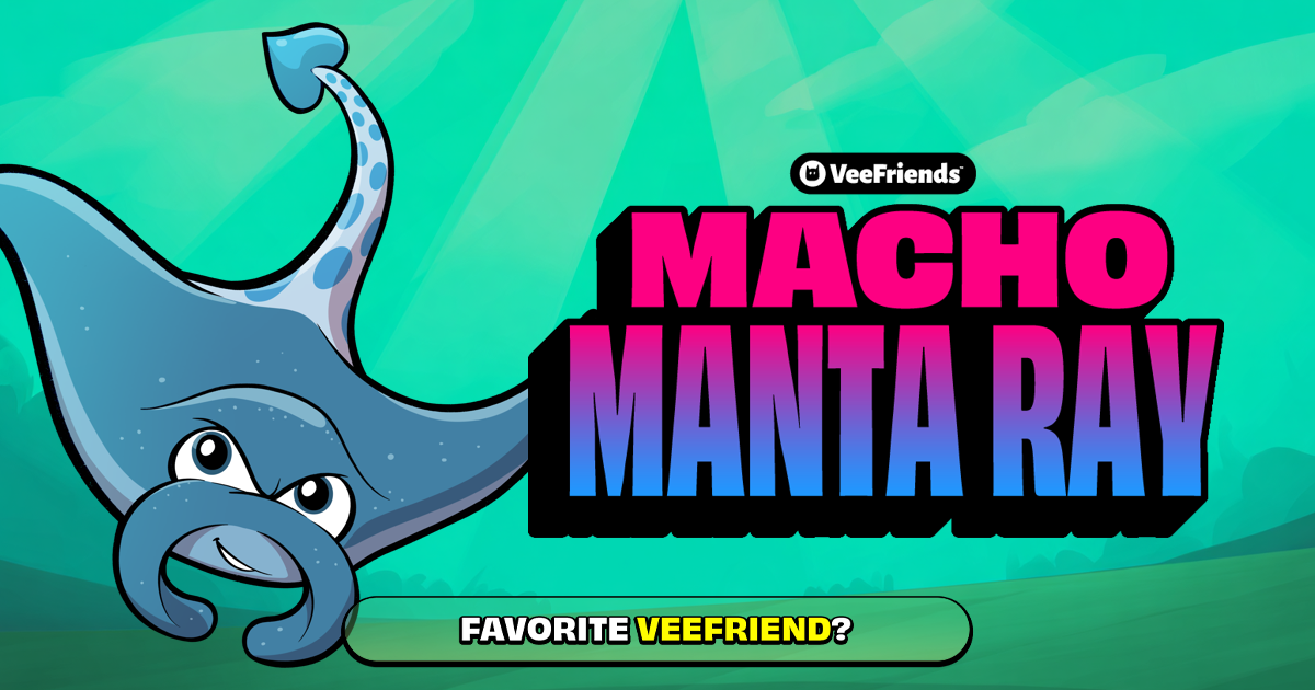 Macho Manta Ray | VeeFriends