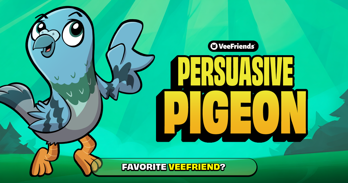 Persuasive Pigeon | VeeFriends