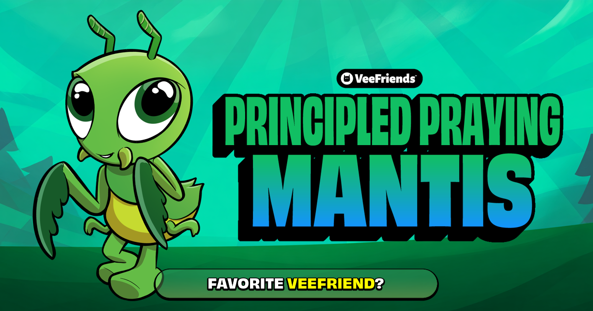 Principled Praying Mantis | VeeFriends