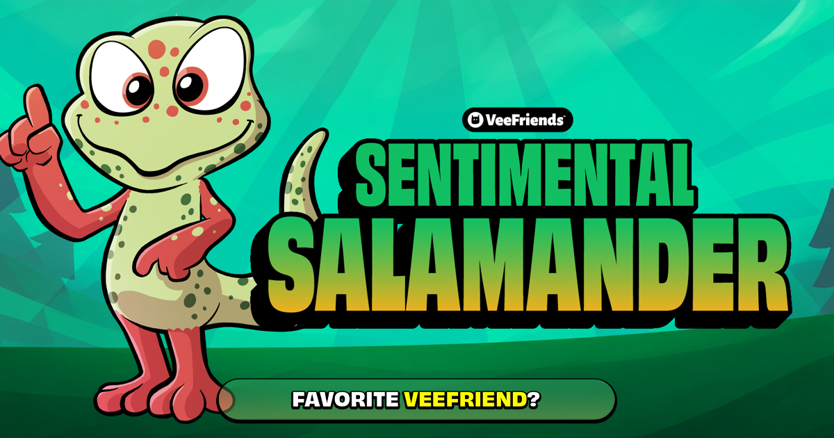 Sentimental Salamander | VeeFriends