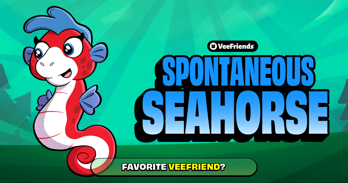 Spontaneous Seahorse | VeeFriends