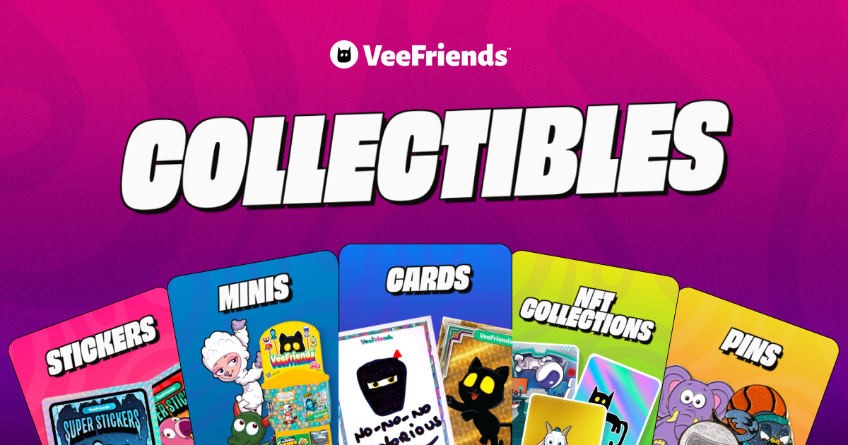 VeeFriends Collectibles | Cards, Pins, Stickers & NFTs | VeeFriends